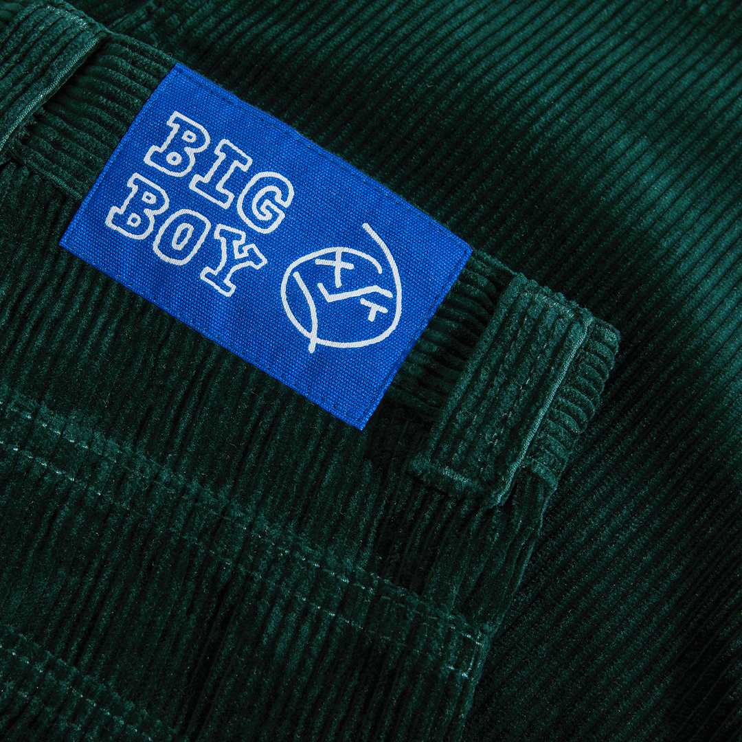 Big Boy Pants | Cord - Dark Emerald – Polar Skate Co. Big Boy Pants | Cord - Dark Emerald – Polar Skate Co.